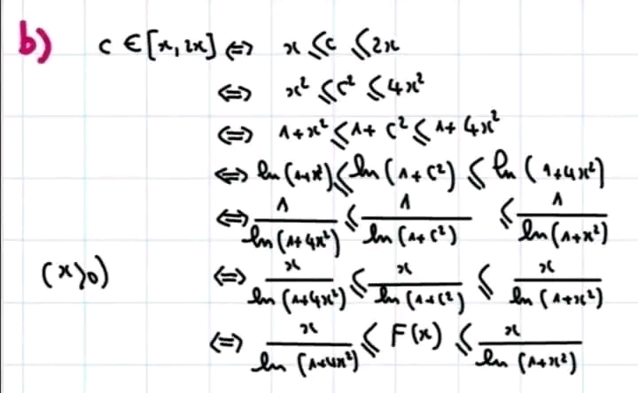 Bac math Math Ex. Corrigé bac. Math. ln+integrale+acc. Finis. 🆗💪