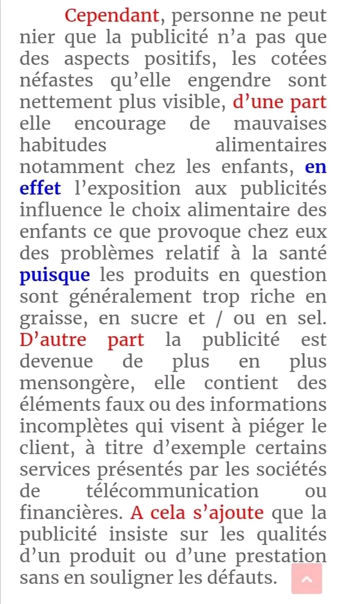 1ère année secondaire Français-Prodution écrite