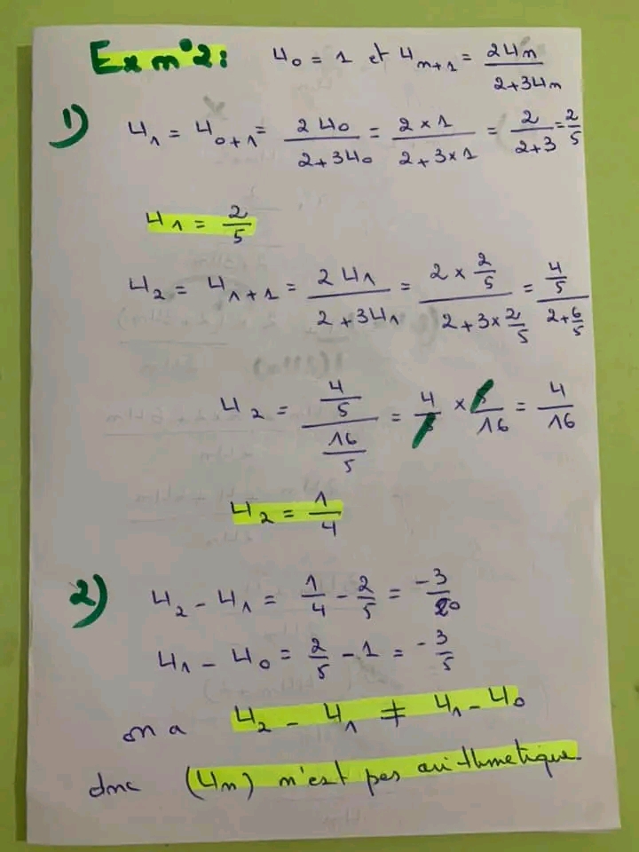 2 ème Sciences Math Matière : mathématiques Niveau : 2eme année ...
