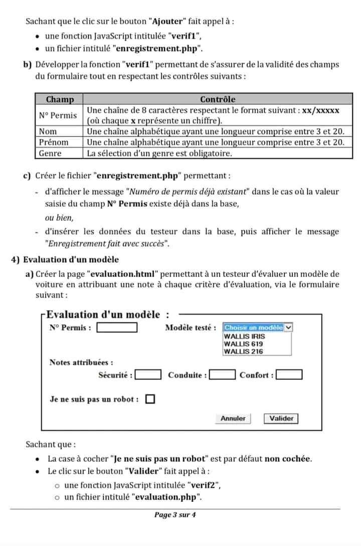 Bac Sc de l'informatique Algorithme et programmation