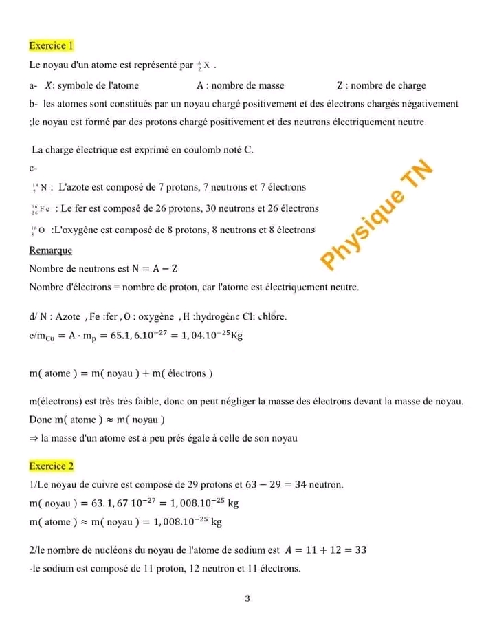 2 ème Sciences Physique-Puissance et energie electrique