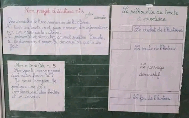 السنة الخامسة ابتدائي Français 5ème année:Présentation du module 5 ...