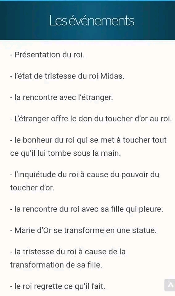 8 ème-الثامنة أساسي Français Toucher d'or module de lecture 8 ème