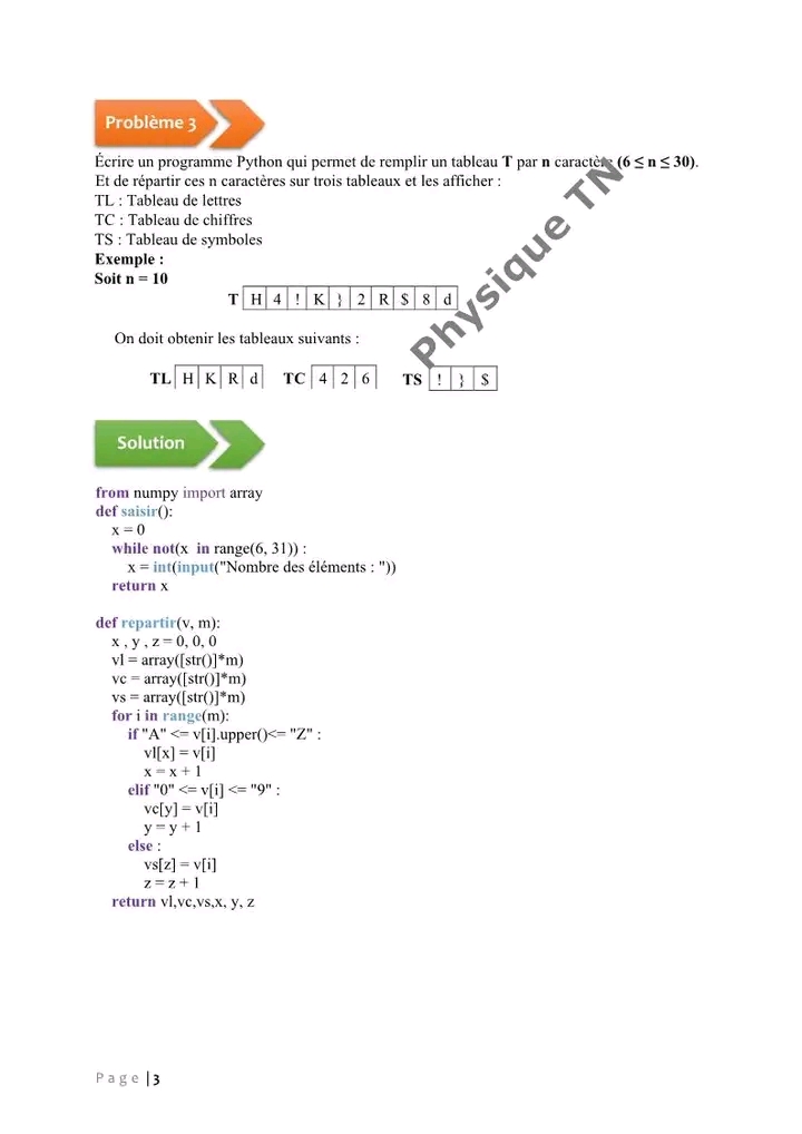 Bac Technique Informatique 4ème Sc + M + Tech