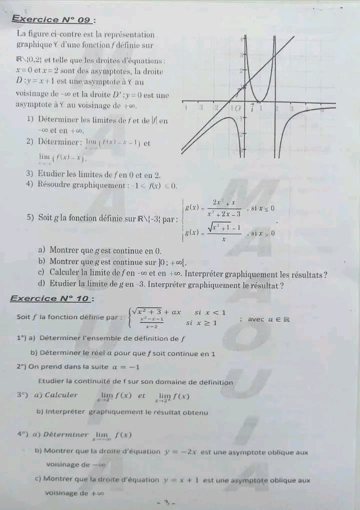3 ème Sc expérimentales Math Ci-joint :👇 3ème science 3éme Maths.... 😁 ...