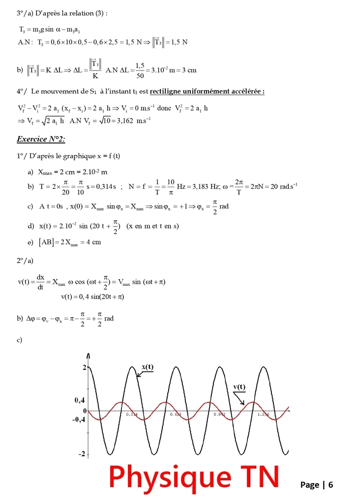 3 ème Sc informatique Physique 3ème Info