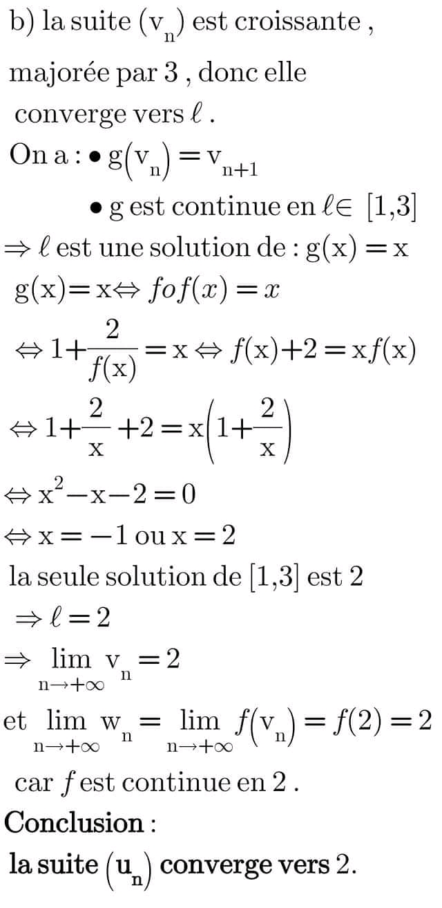 Exercices math 4eme annèe secondaire...