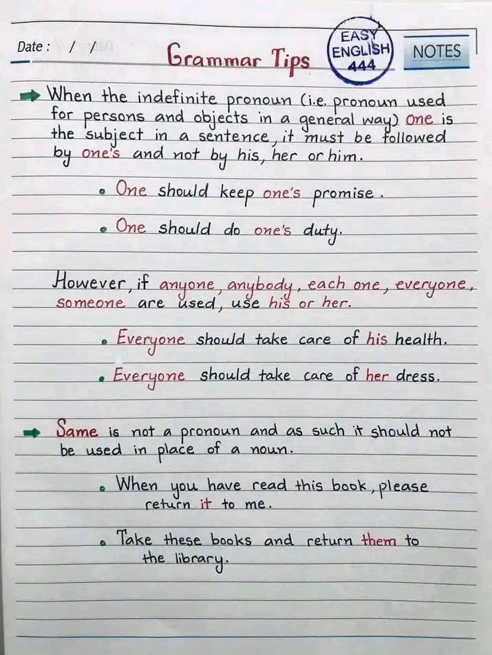 9 ème-التاسعة أساسي English English Grammar courses