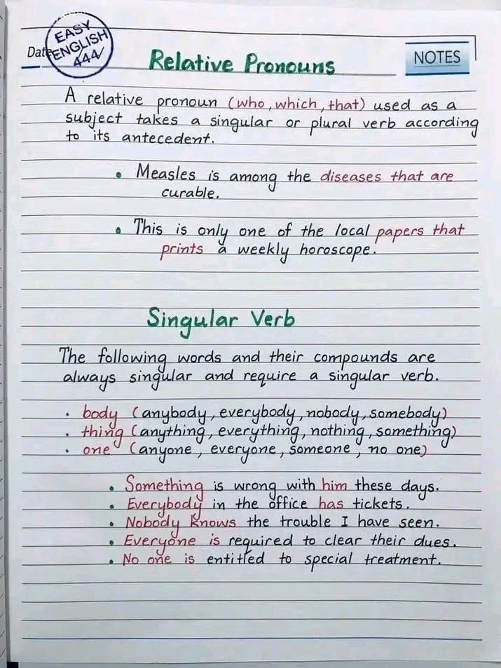 9 ème-التاسعة أساسي English English Grammar courses