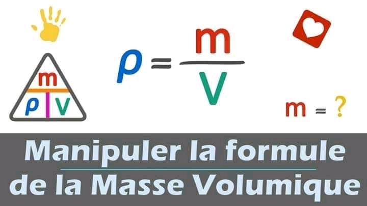 1ère année secondaire Physique 1 er annee physique la.masse volumique