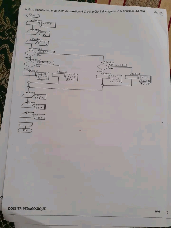3 ème Sc Techniques Technologie Devoir de controle n° 3_Génie électrique_3éme année sciences ...