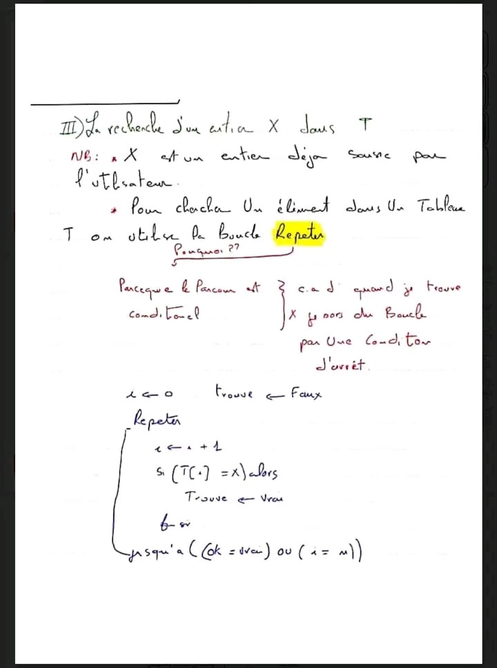Bac Technique Informatique-Résumés Informatique