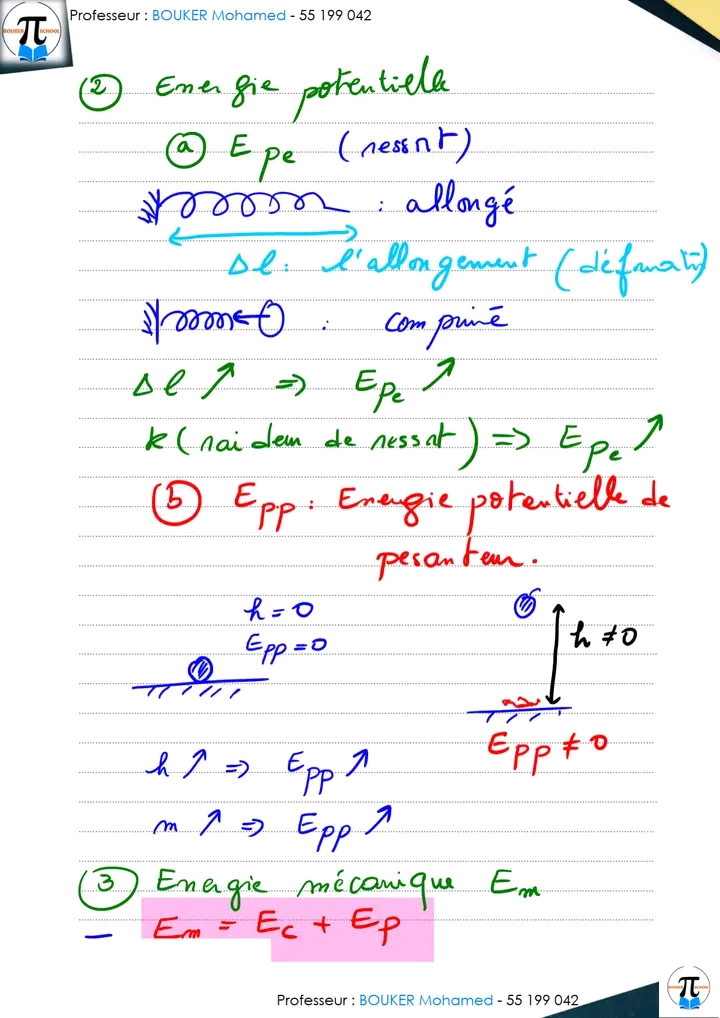 2 ème Sciences Physique Physique : 2éme année Forces et travail ...