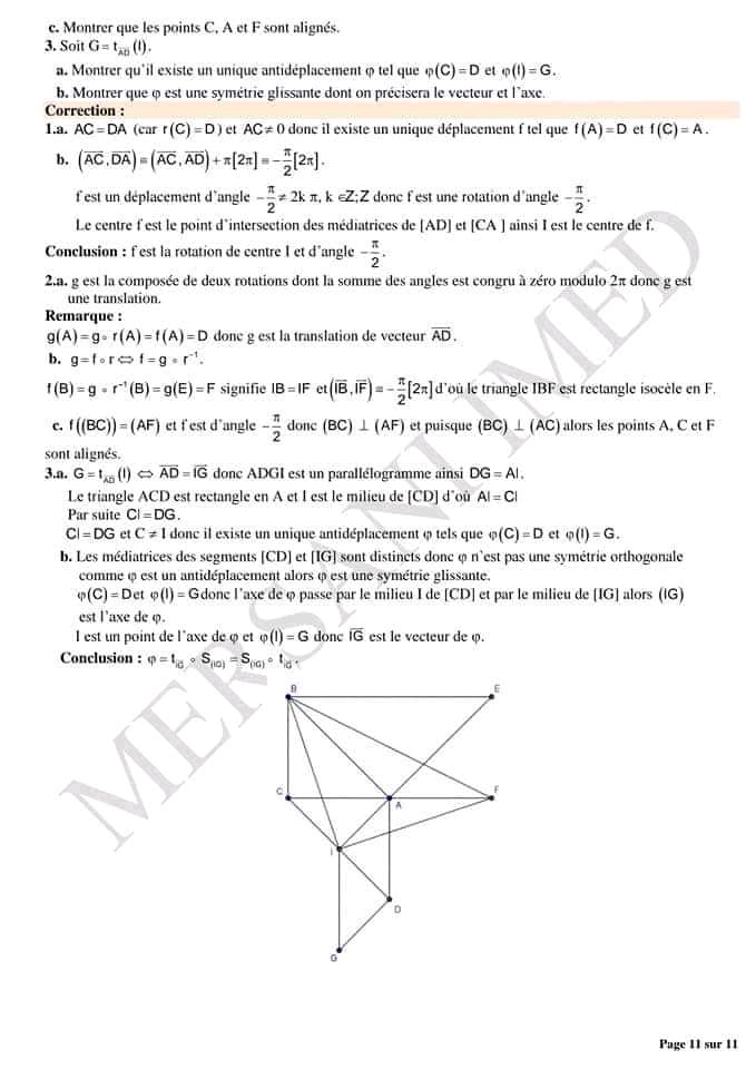 Bac math Math 6 exercices corriges