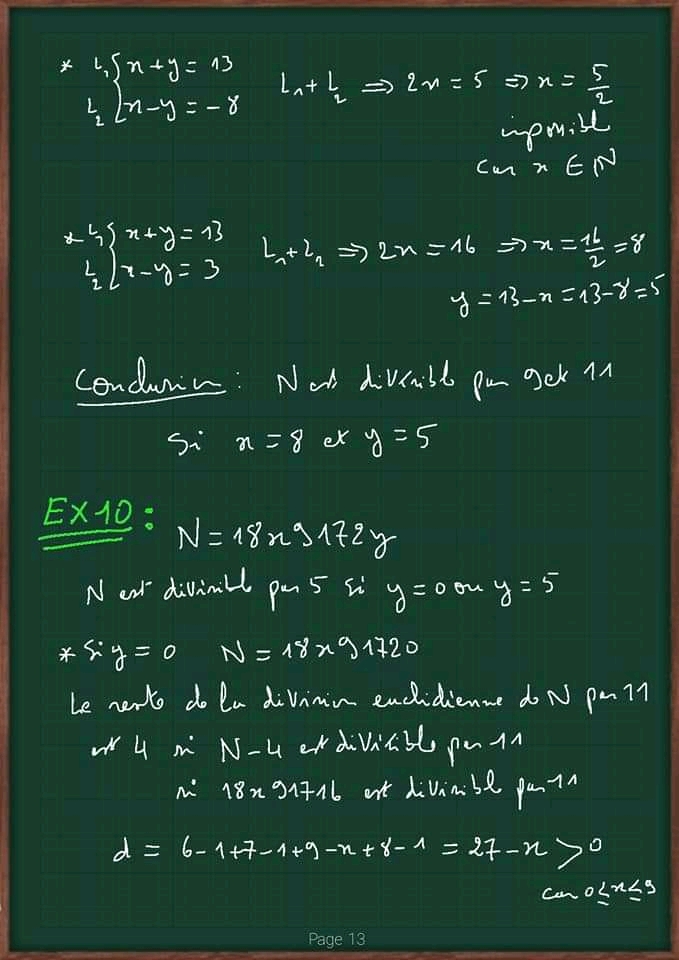 2 ème Technologie de l'informatique Math Série d'exercices avec ...