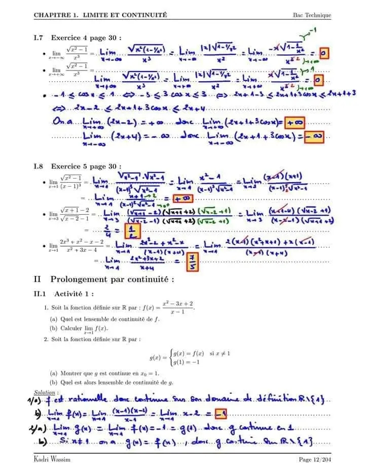 Bac Econmie et Gestion Math-Exercices Math