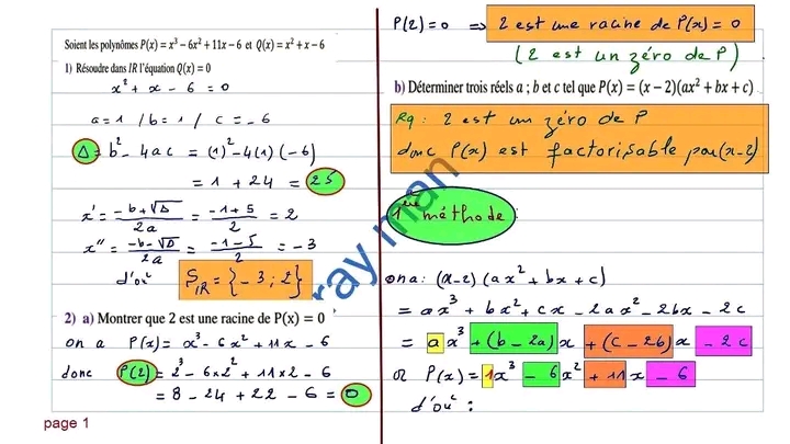 3 ème Sc expérimentales Math pour les classes troisième et bac ...