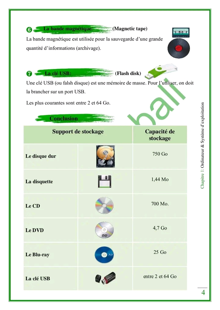 8 ème-الثامنة أساسي Informatique