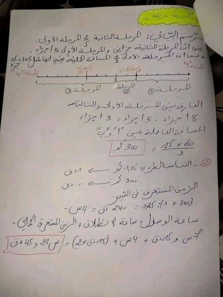 السنة السادسة ابتدائي إيقاظ علمي سنة سادسة 🔴 اختبارات رياضيات وايقاظ ...