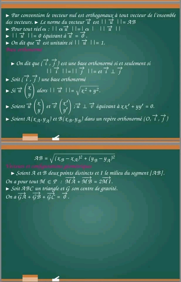 2 ème Sciences Math