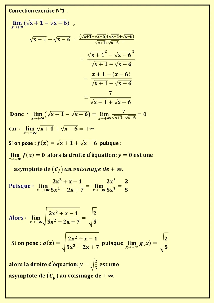 3 ème Sc expérimentales Math