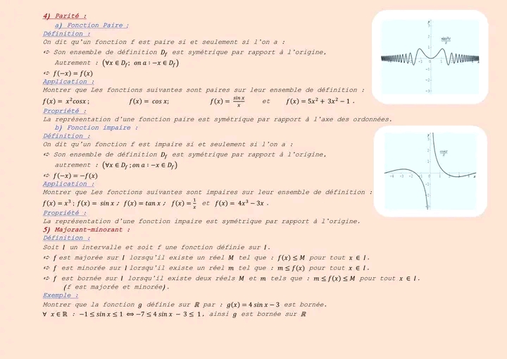 3 ème Sc expérimentales Math