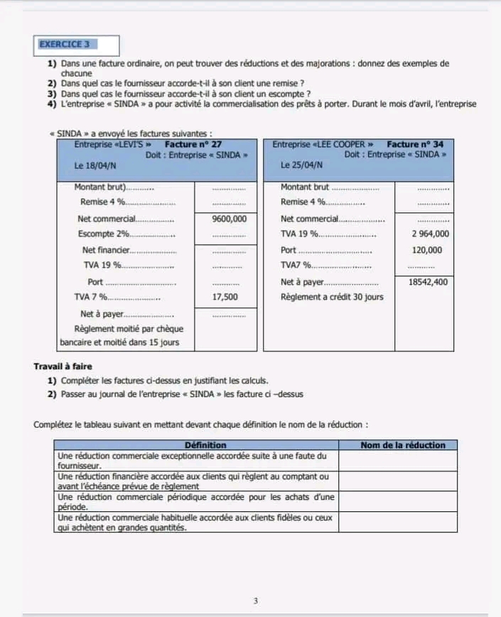3 ème économie et gestion Gestion-Résumés Gestion
