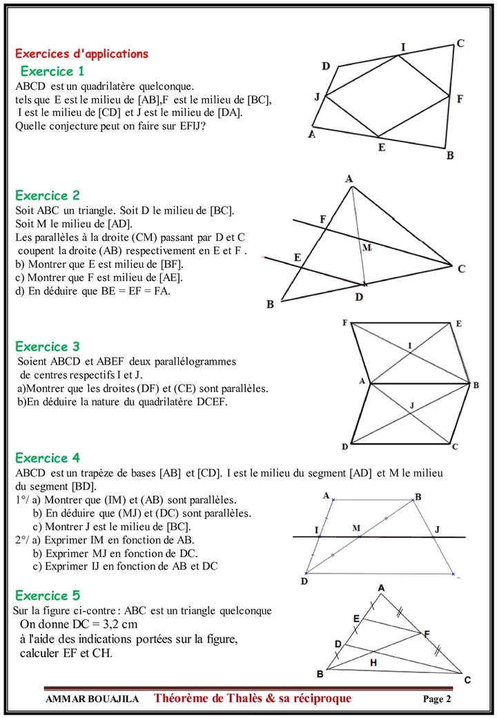 Bac math Math-GÉOMÉTRIE DANS L'ESPACE