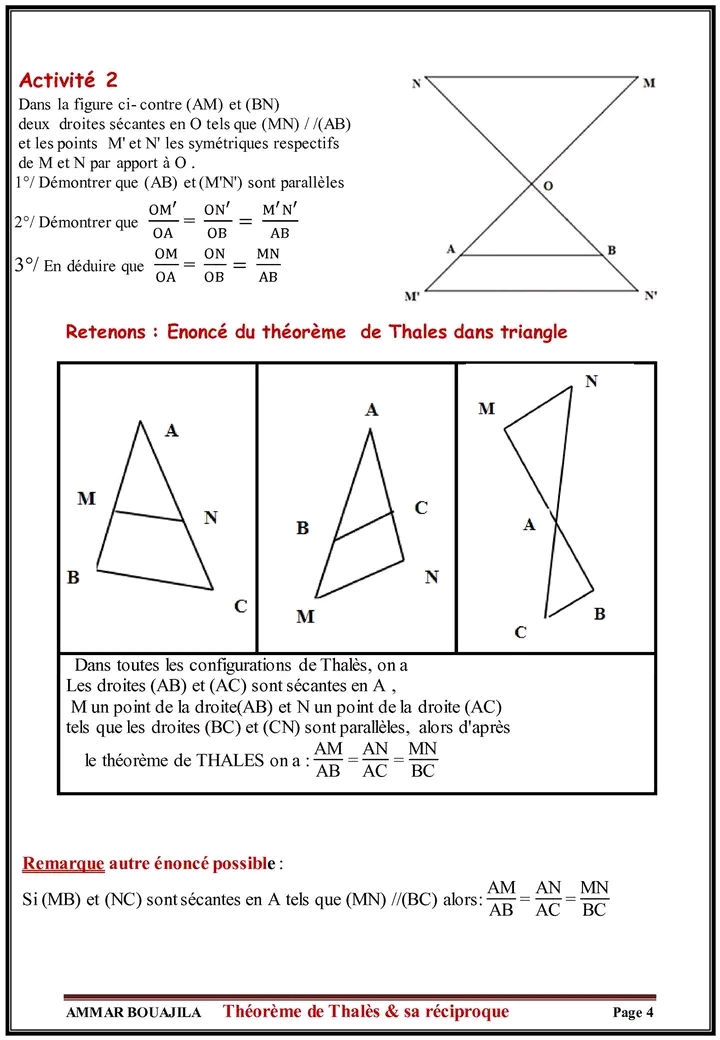 Bac math Math-GÉOMÉTRIE DANS L'ESPACE