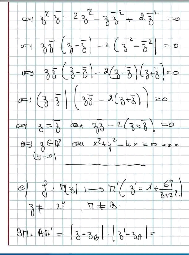 Bac math Math exercices corriges :nombres complexes