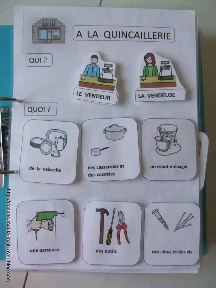 السنة السادسة ابتدائي Français Les métiers #6ème année