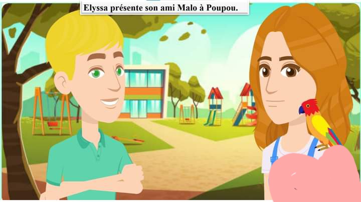 السنة الثالثة ابتدائي Français L'histoire de Poupou