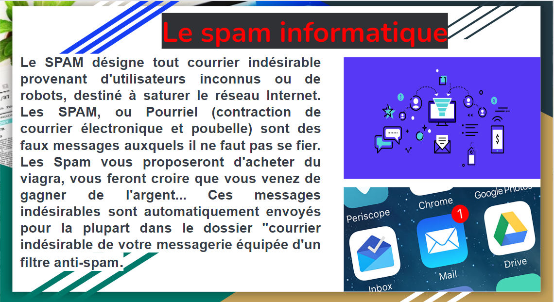 8b5G1CHB Le spam informatique.