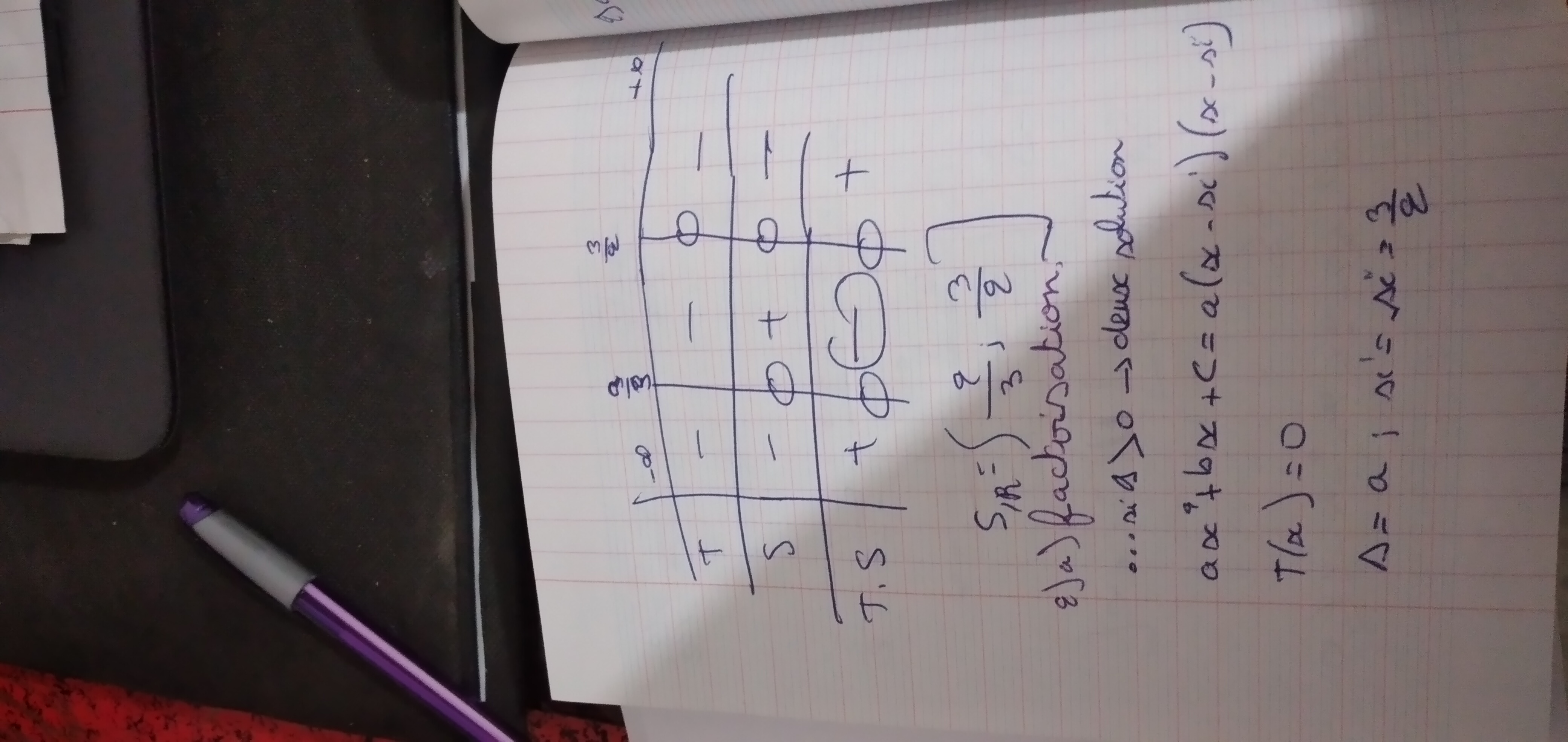 2 ème Sciences Math فرض تأليفي عدد 1 + قواعد